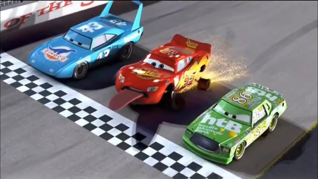 3 way tie | Cars (2006) - YouTube