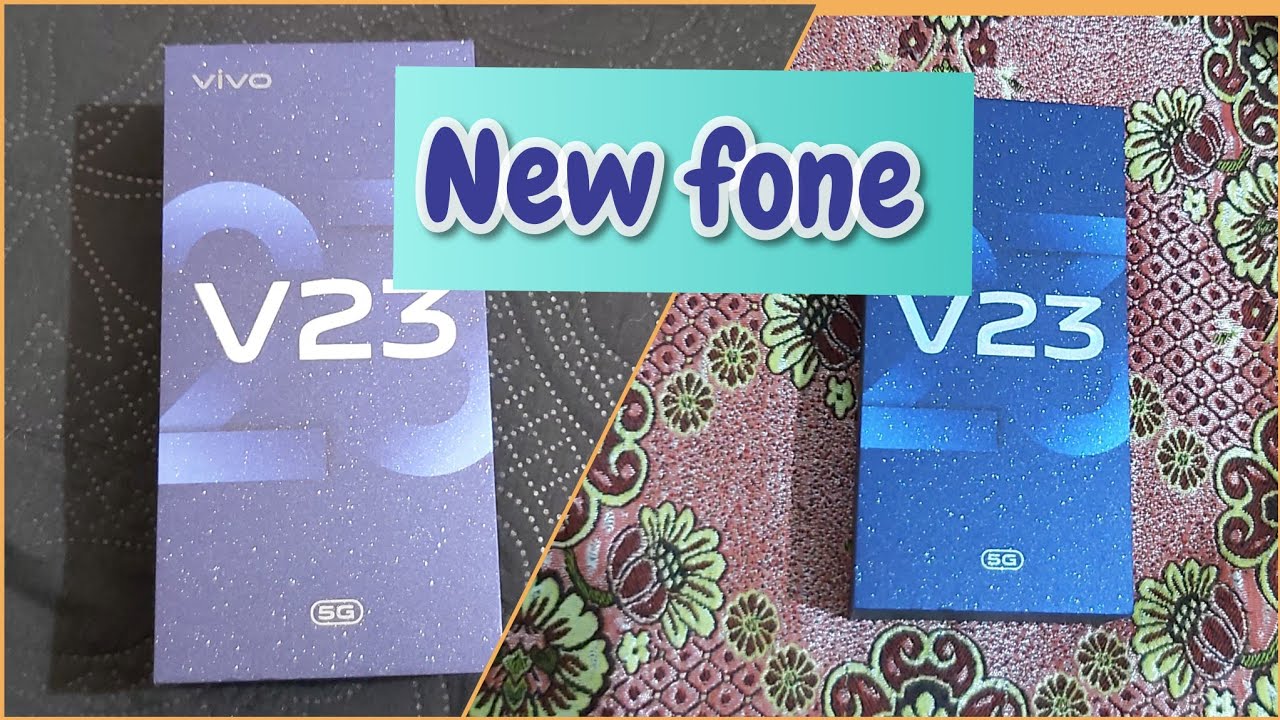 New fone vivo v 23 // daily life with kids // gift - YouTube