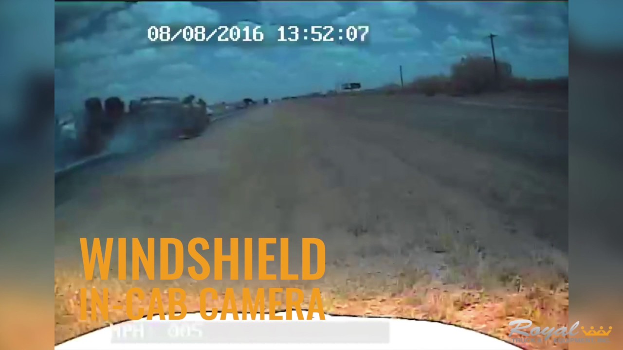 TMA Truck Camera System Crash Footage - YouTube