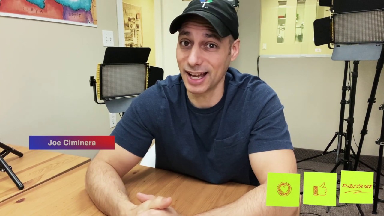 Joe Ciminera Presents Channel Introduction - YouTube