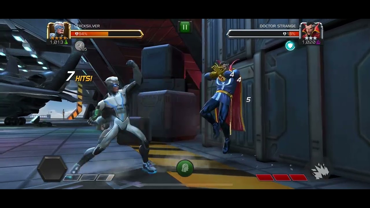 Quicksilver vs Doctor strange gameplay | fight game - YouTube