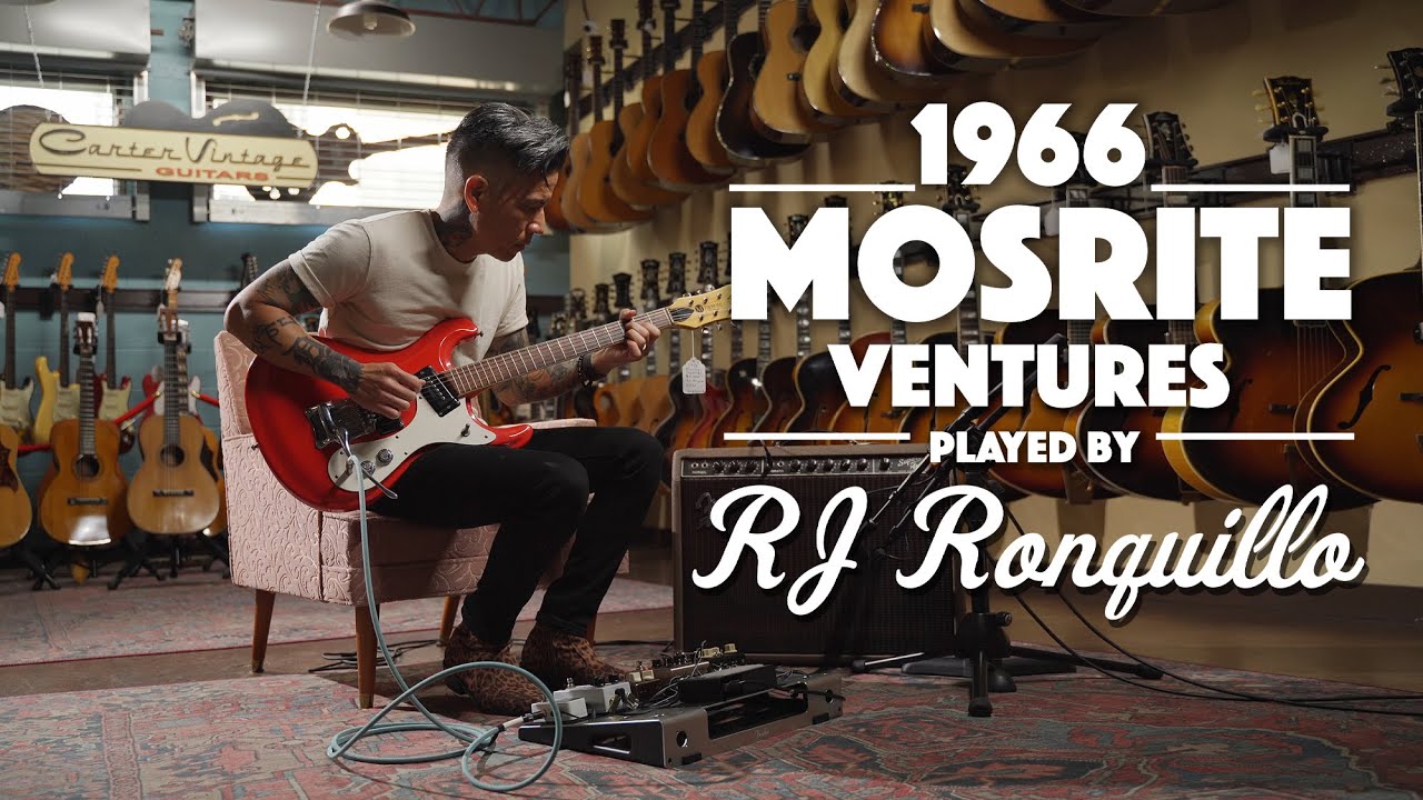 1966 Mosrite Ventures played by RJ Ronquillo - YouTube