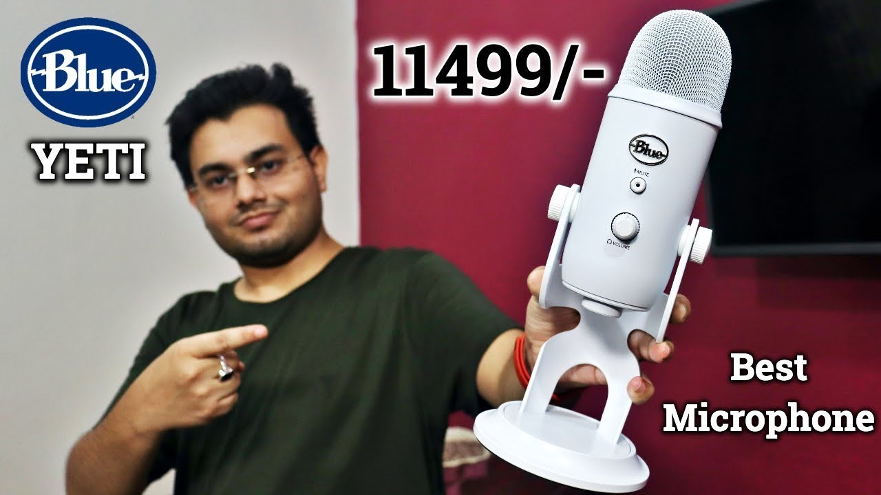 Blue Yeti MicroPhone Unboxing and Review | For Live Stream and Voice ...