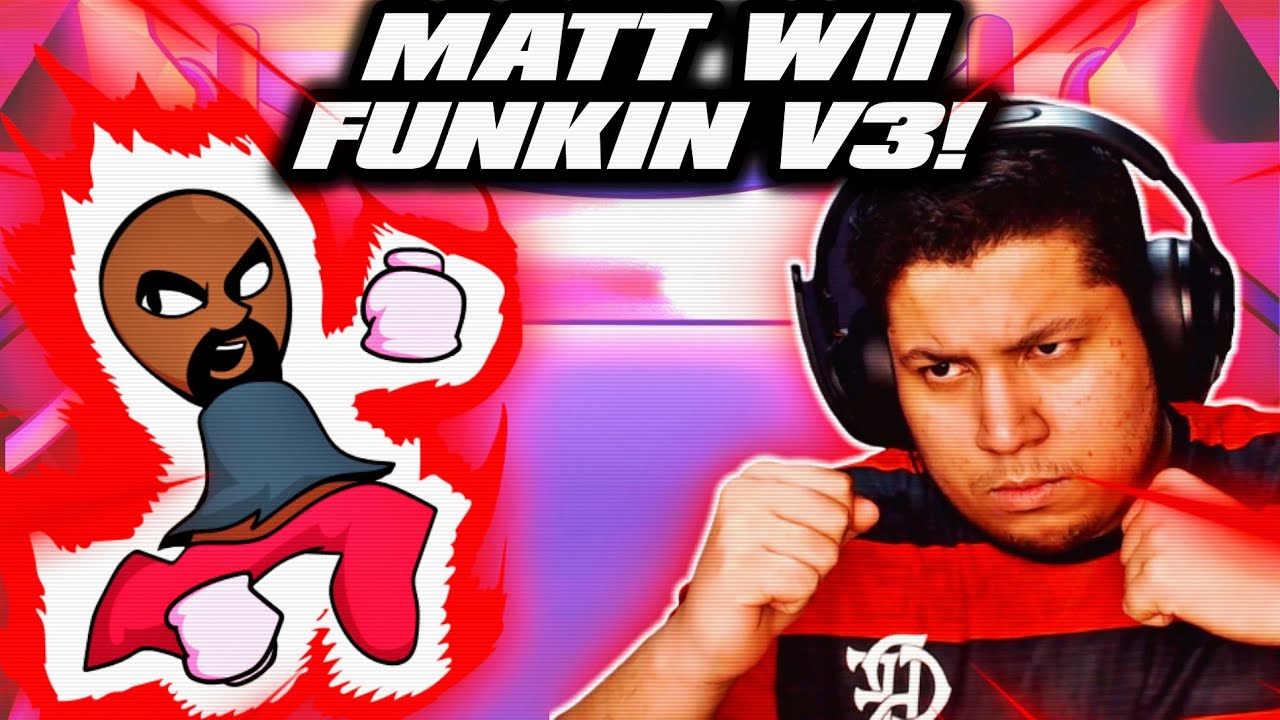 This NEW Matt Wii Funkin' V3 Mod BROKE Me... (Hardest FNF Challenge ...