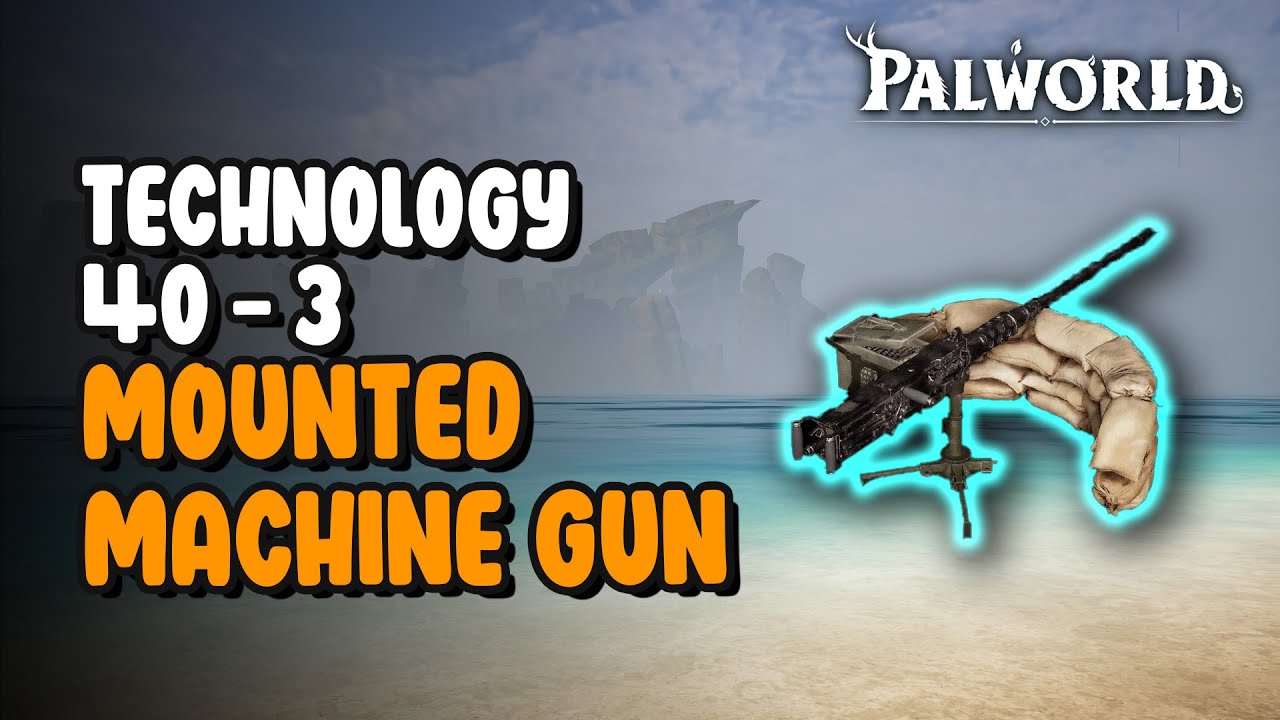40-3 Mounted Machine Gun | Palworld - YouTube