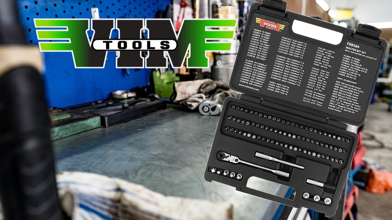 The Ultimate Bit Set Revealed: VIM Tools Flex Head Ratcheting Bit Set ...