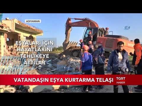 Vatadandaşın Eşya Kurtarma Telaşı