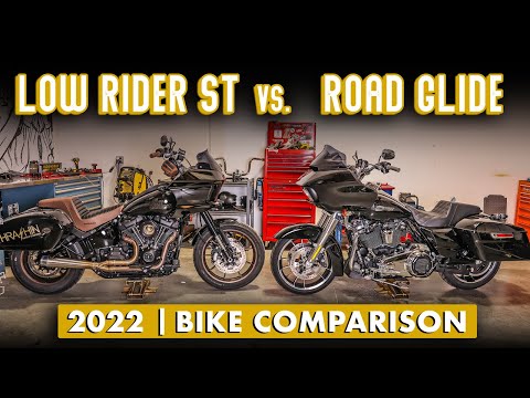 2022 Harley-Davidson Low Rider ST vs. 2022 Harley-Davidson Road Glide Comparison!