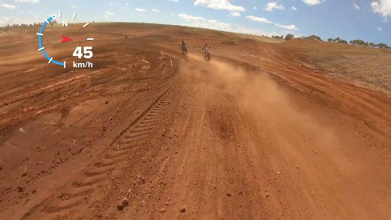 intermediate track at parwan mx track - YouTube