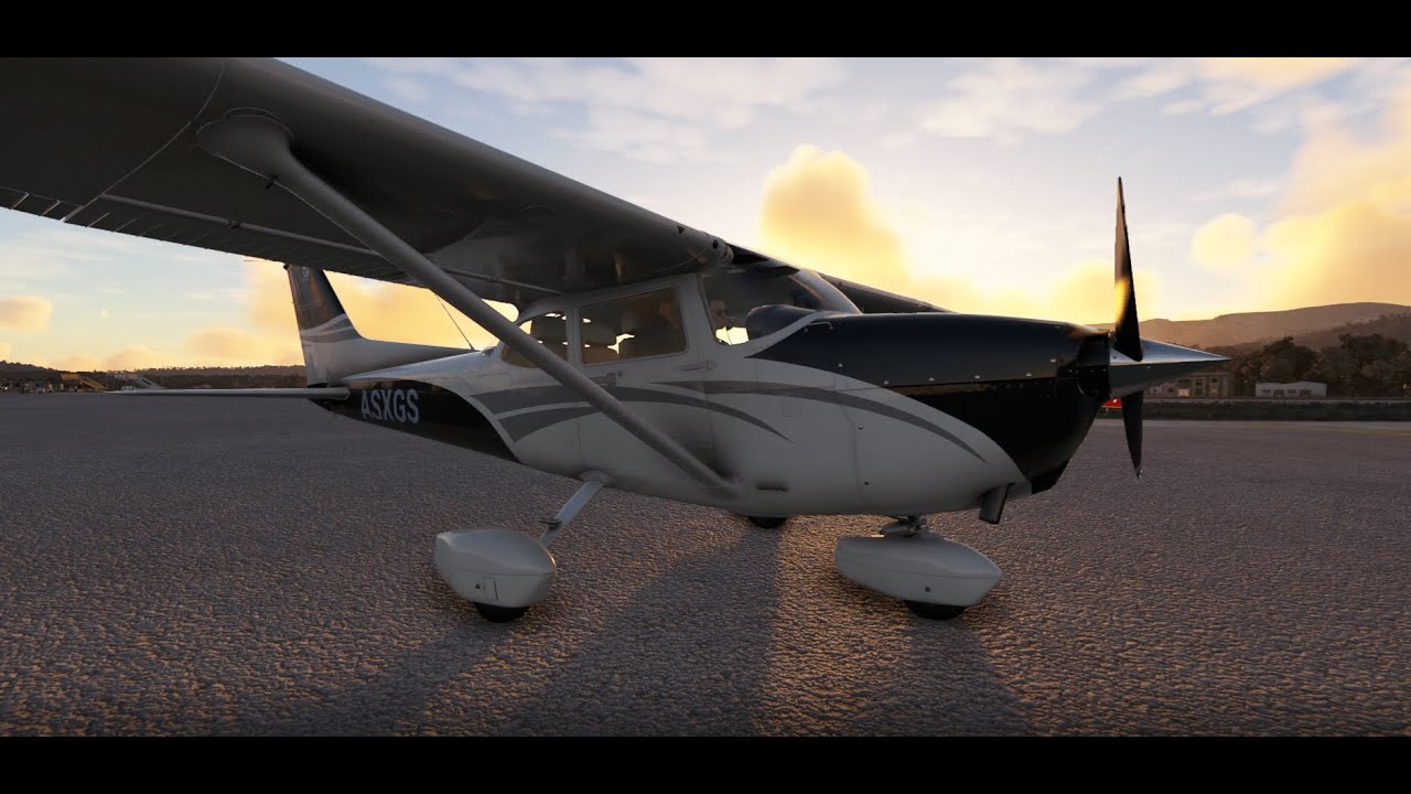 MSFS 2020 VFR Flight Departure LGHI Chios Airport C172 - YouTube