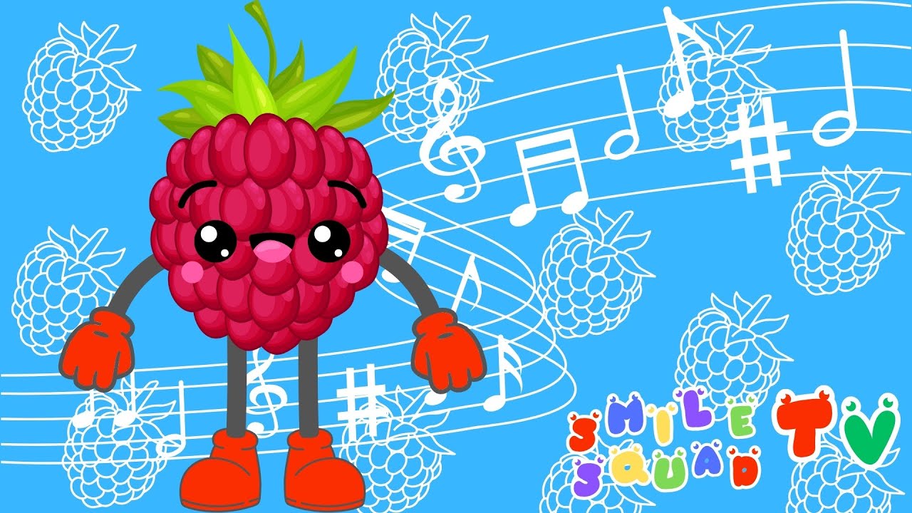 Raspberry Song For Kids | Fruits Song | Nursery Rhymes & Kids Songs ...