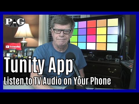 Tunity App: Listen to Streaming TV audio on your phone - YouTube