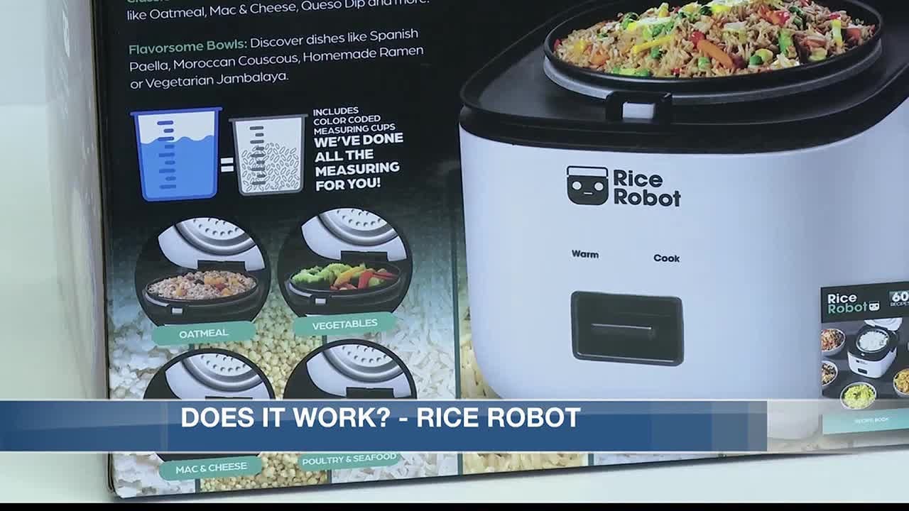 Does It Work? Rice Robot - YouTube
