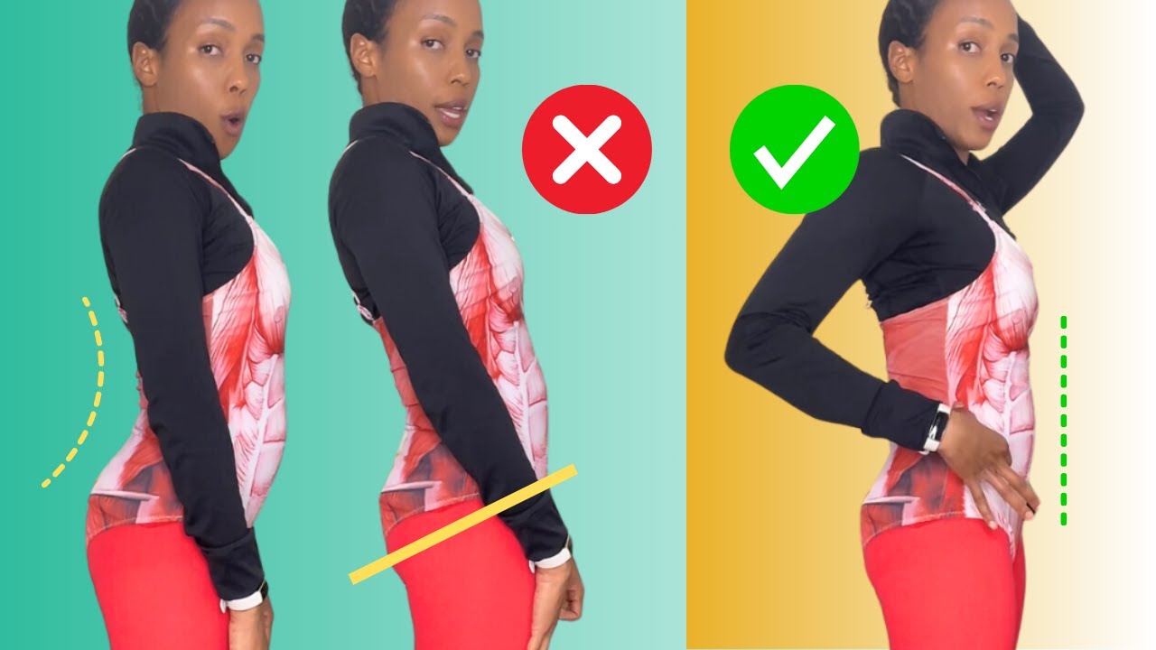 How to Fix Postpartum Posture for a Slimmer, Flatter Stomach || Fixing ...