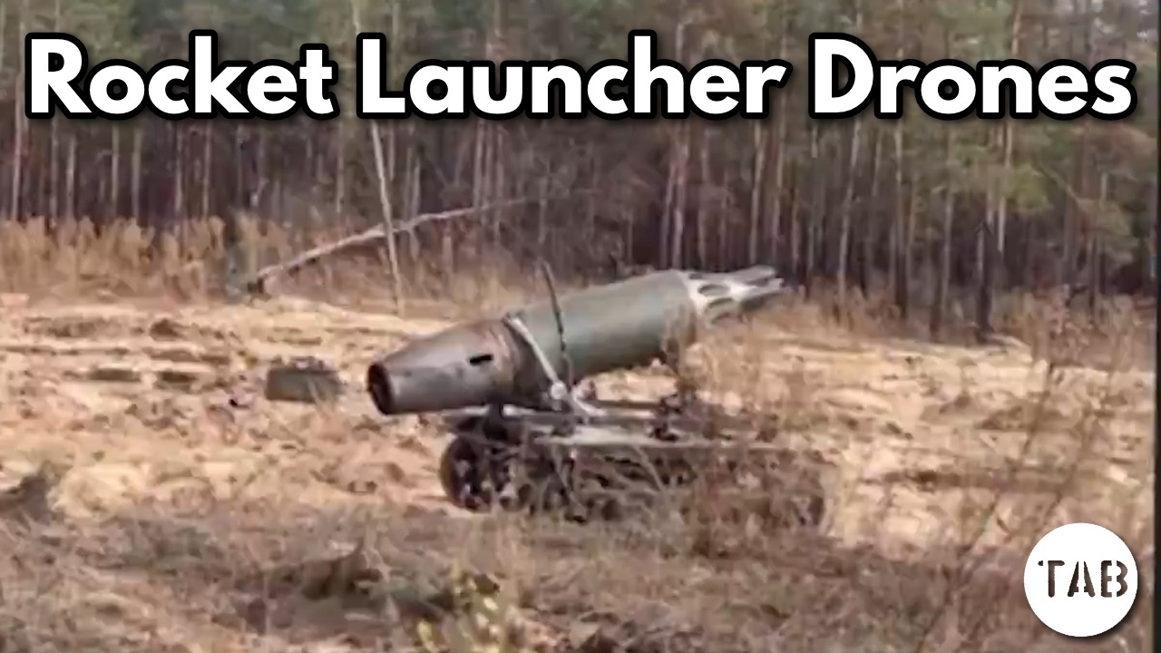 RPG-UGVs: Rocket Launcher Ground Drones - YouTube