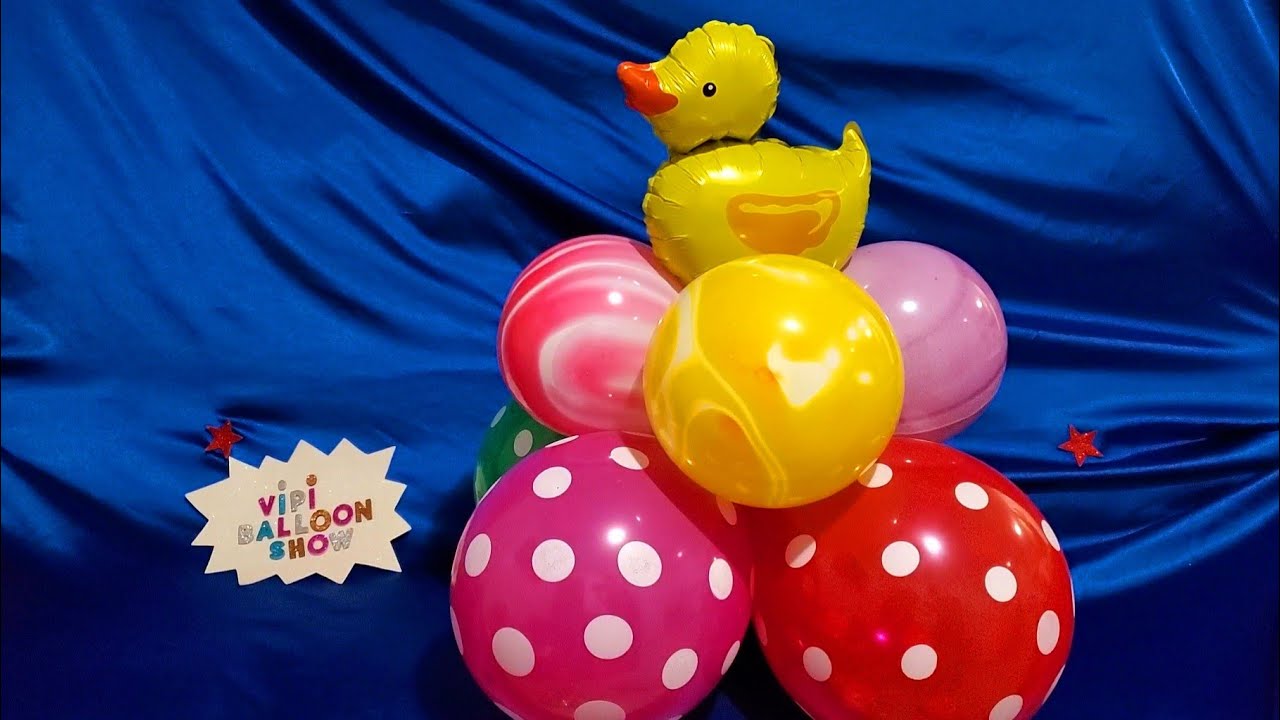 MAKING FUN DUCK BALLOON DECORATION!!! - YouTube