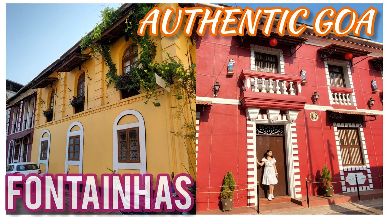 Goa Portuguese Colony | Fontainhas Goa | Immaculate Conception Church ...