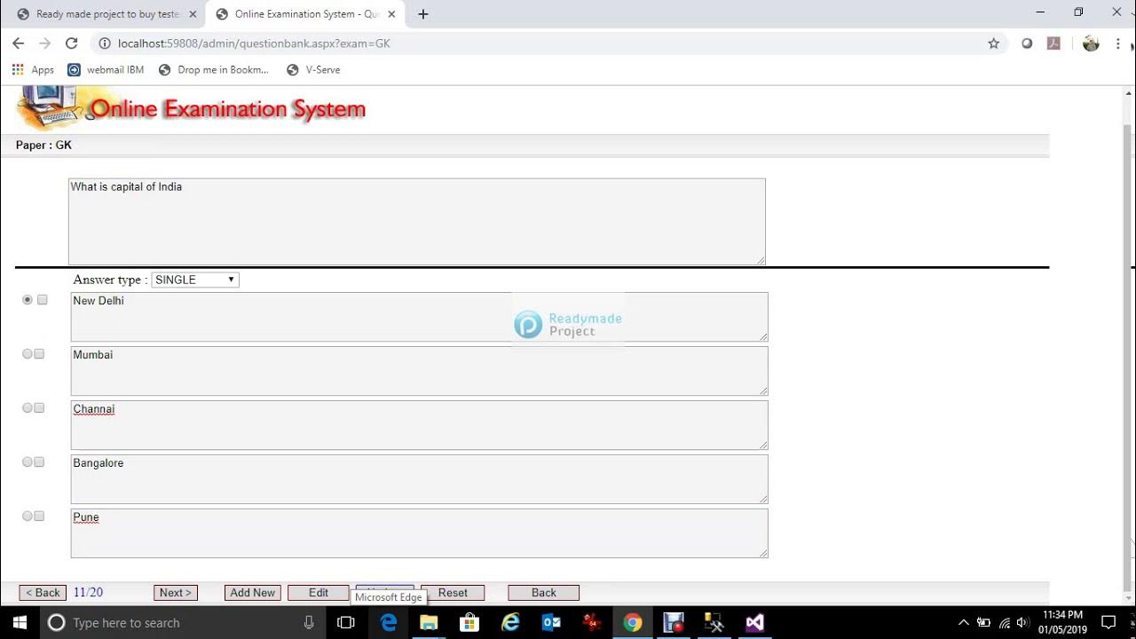 Online Examination System - ASP.NET + C# + SQL Server | Installation and Working Demo - YouTube