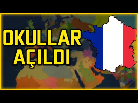 OKULLAR AÇILDI | FRANSA - Age of History 2