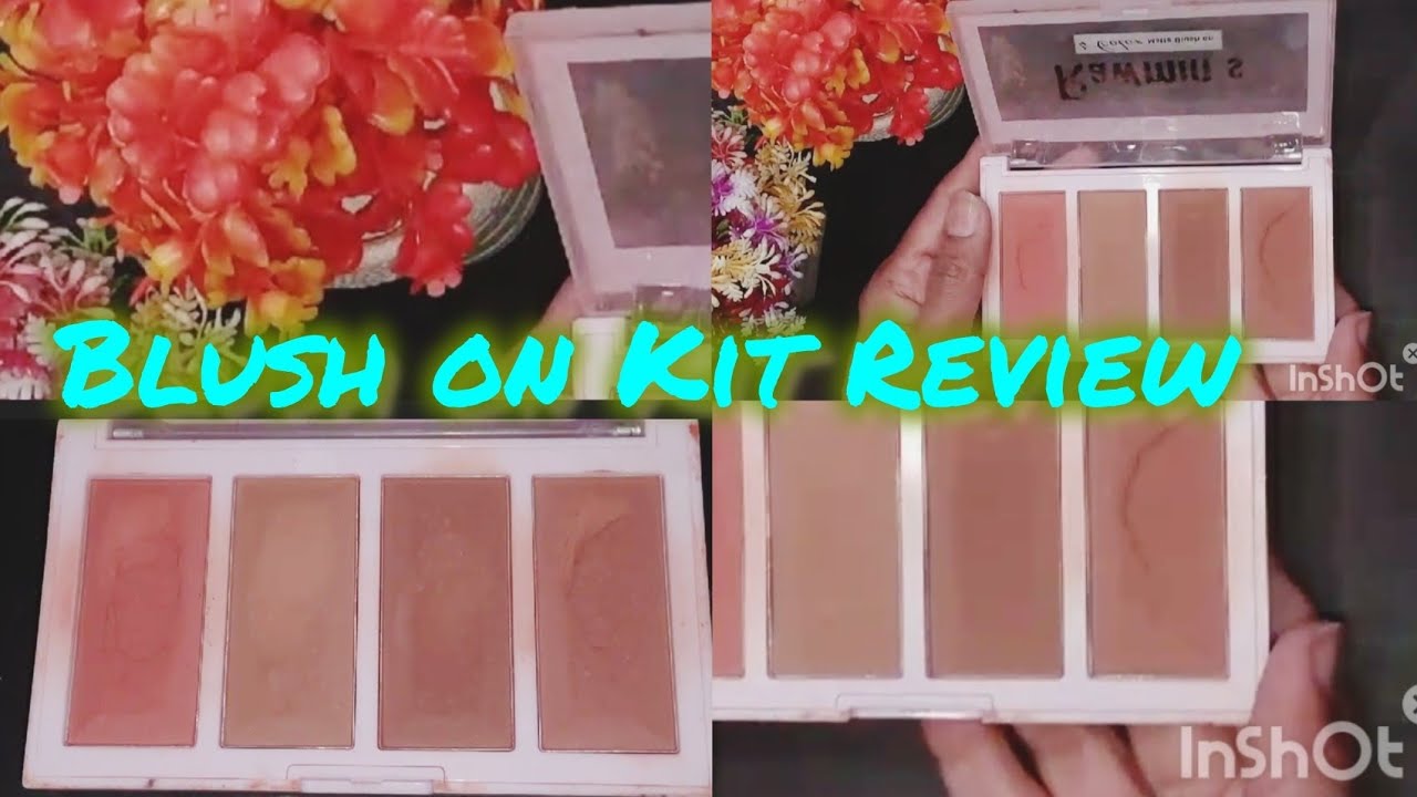 Blush on Kit Review || Mini Palette @Makeupbeauty44 - YouTube