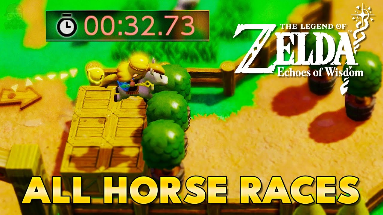 How to MASTER Every Horse Race in Zelda Echoes of Wisdom - YouTube
