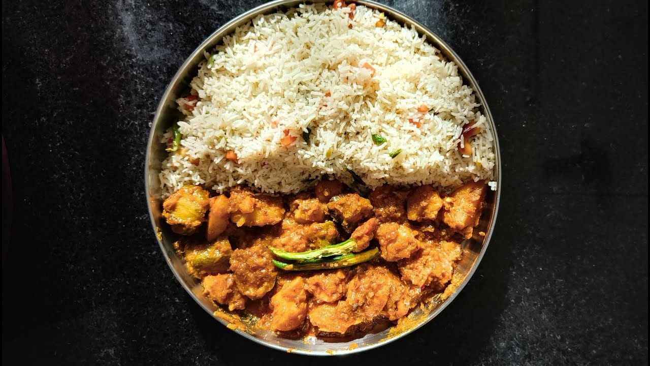 Chingri recipe | Chingri aloo patal | veg fried rice bengali style ...