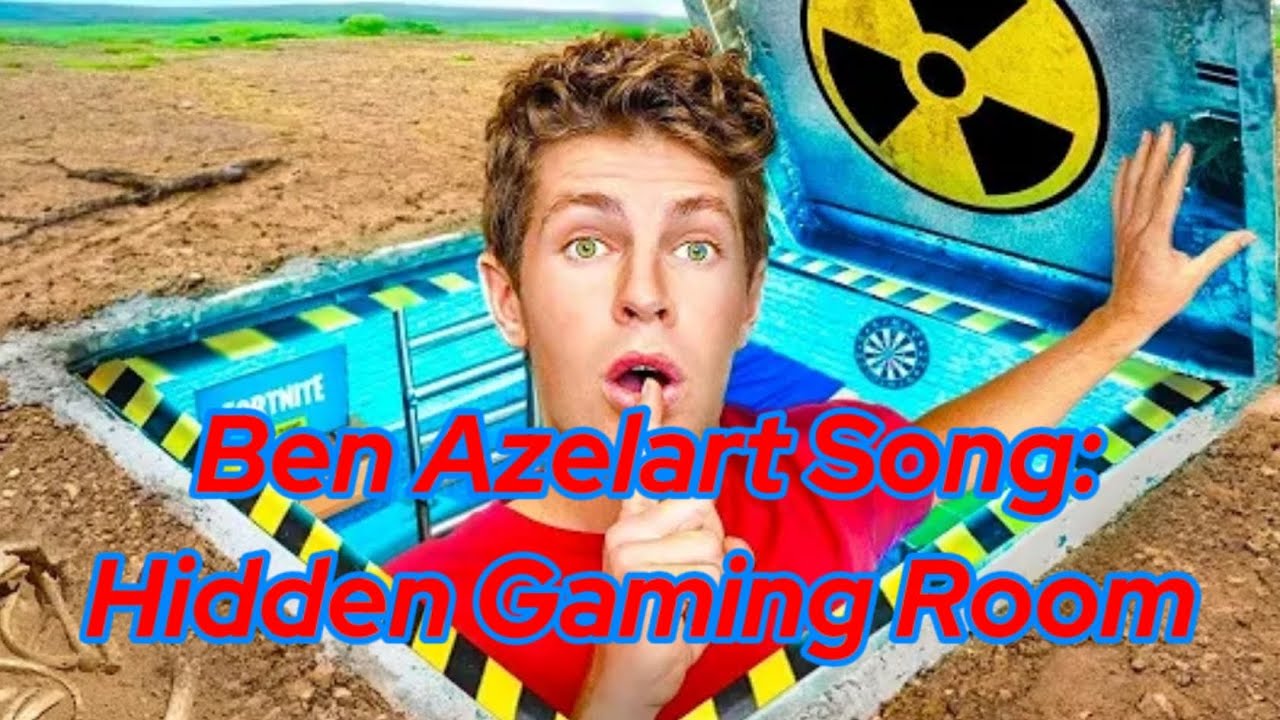 Ben Azelart Song: Hidden Gaming Room! - YouTube