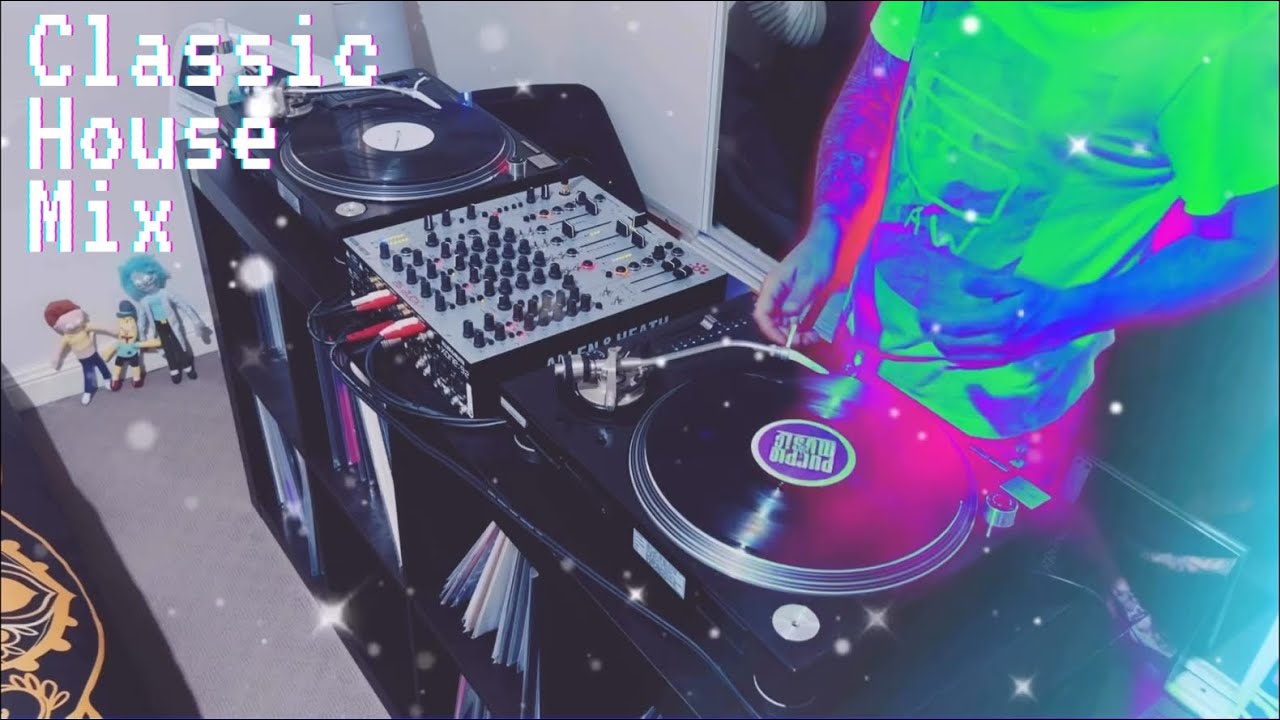 Classic 90’s & 00’s House Vinyl Mini Mix - YouTube