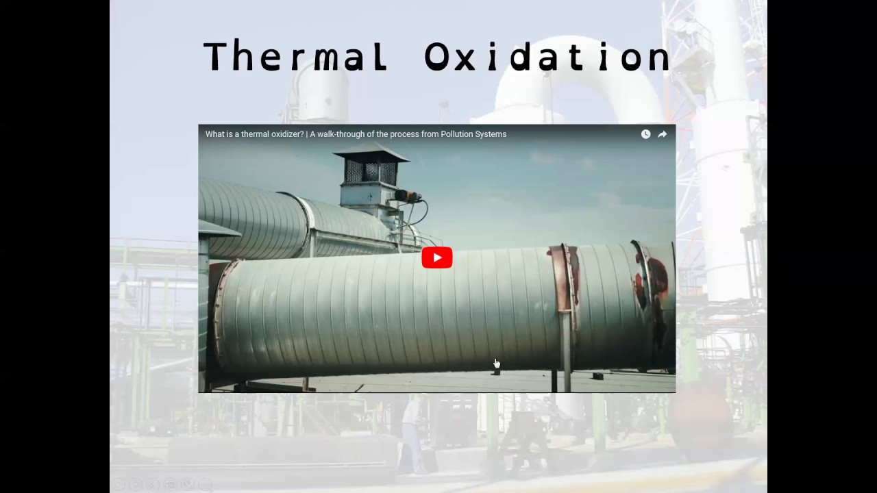 Control of VOCs Thermal Oxidation Overview - YouTube