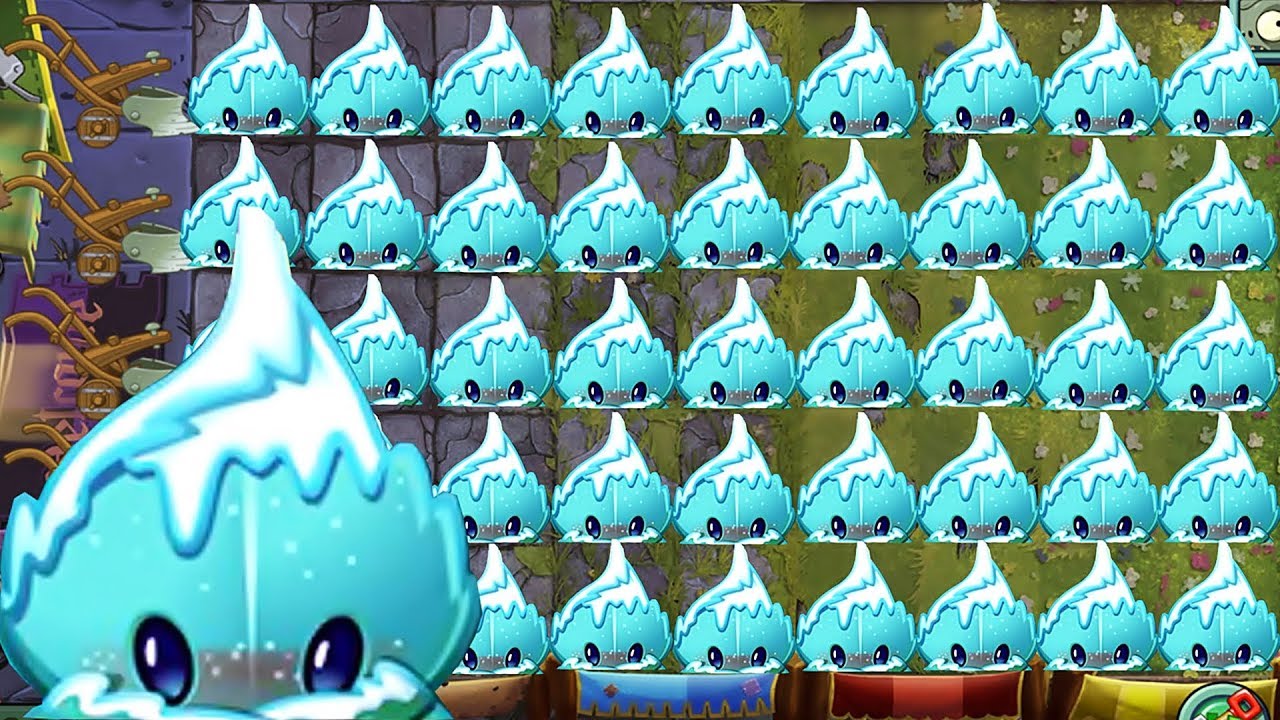 Plants vs. Zombies 2: Winter-mint Boosts to all cold plants - YouTube
