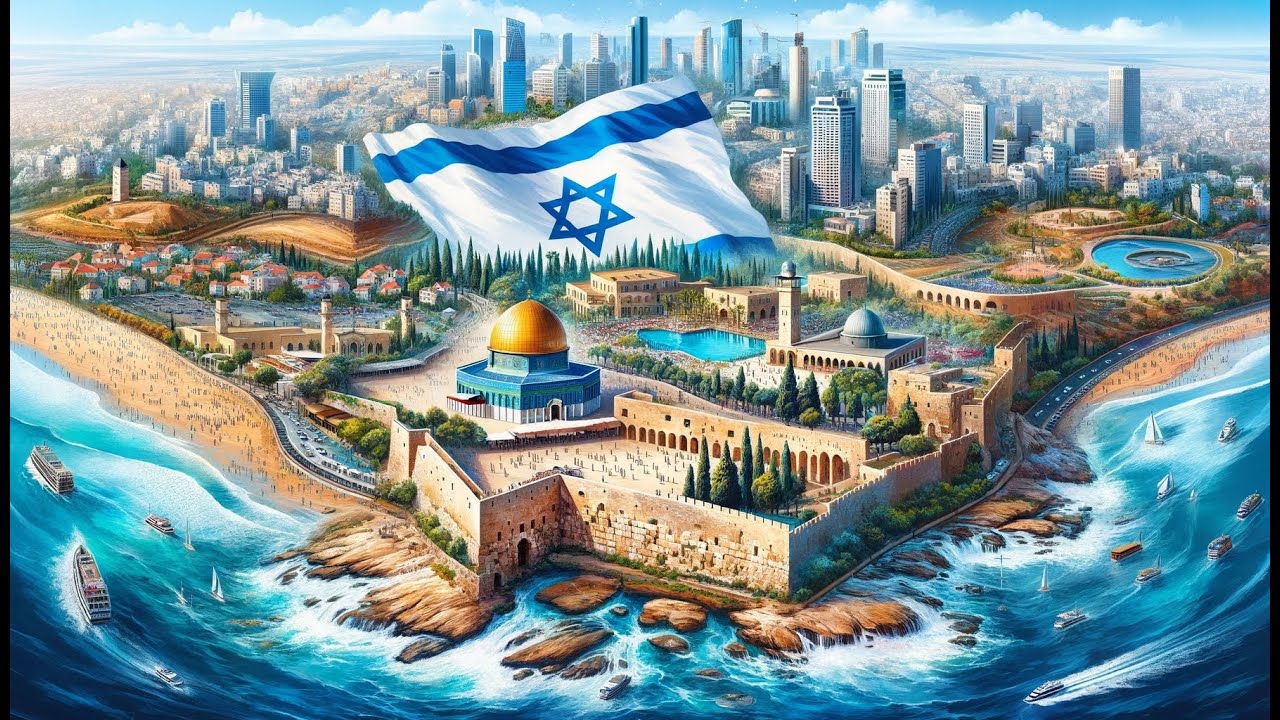 Israel from Above: Stunning Drone Footage in HD 1080p - YouTube