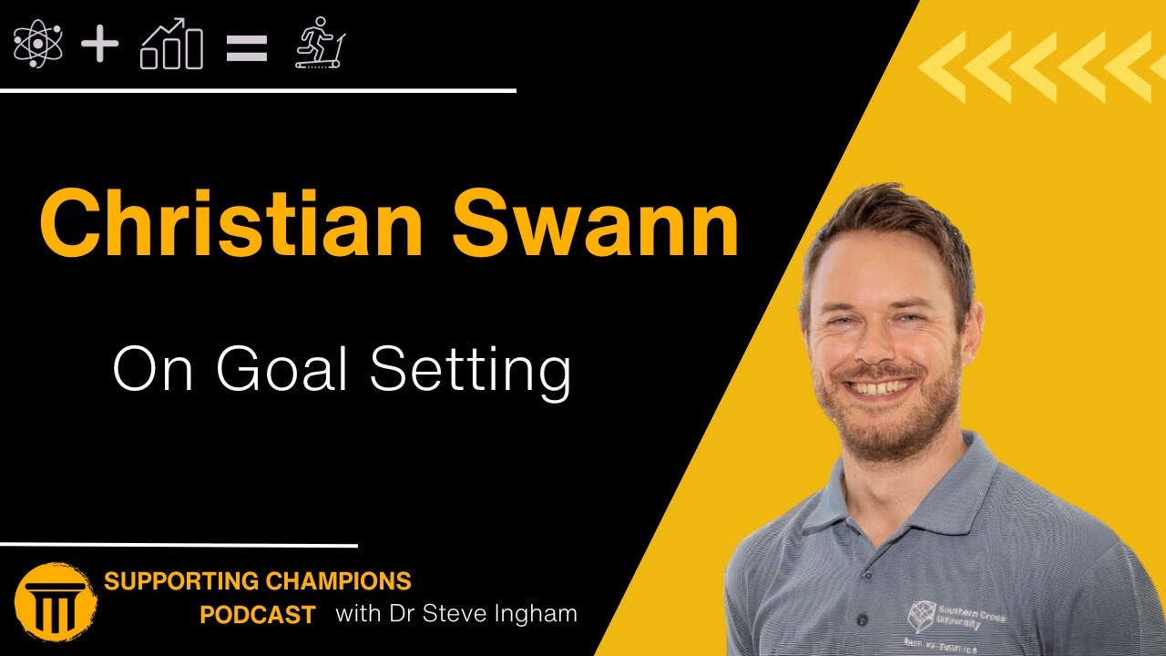 Christian Swann on using goal effectively - YouTube