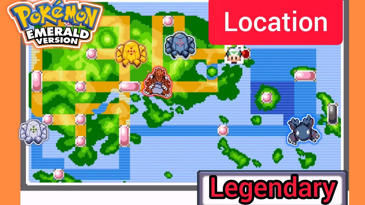 New location for pokemon emerald - YouTube