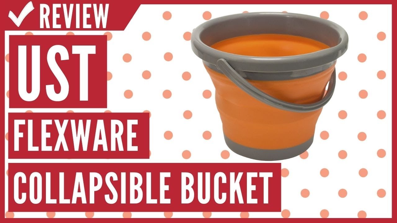 UST FlexWare Collapsible Bucket Review - YouTube