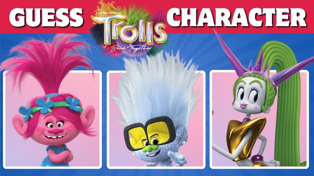 Trolls Band Together ULTIMATE QUIZ 🟣 Guess the Character by Voice ...