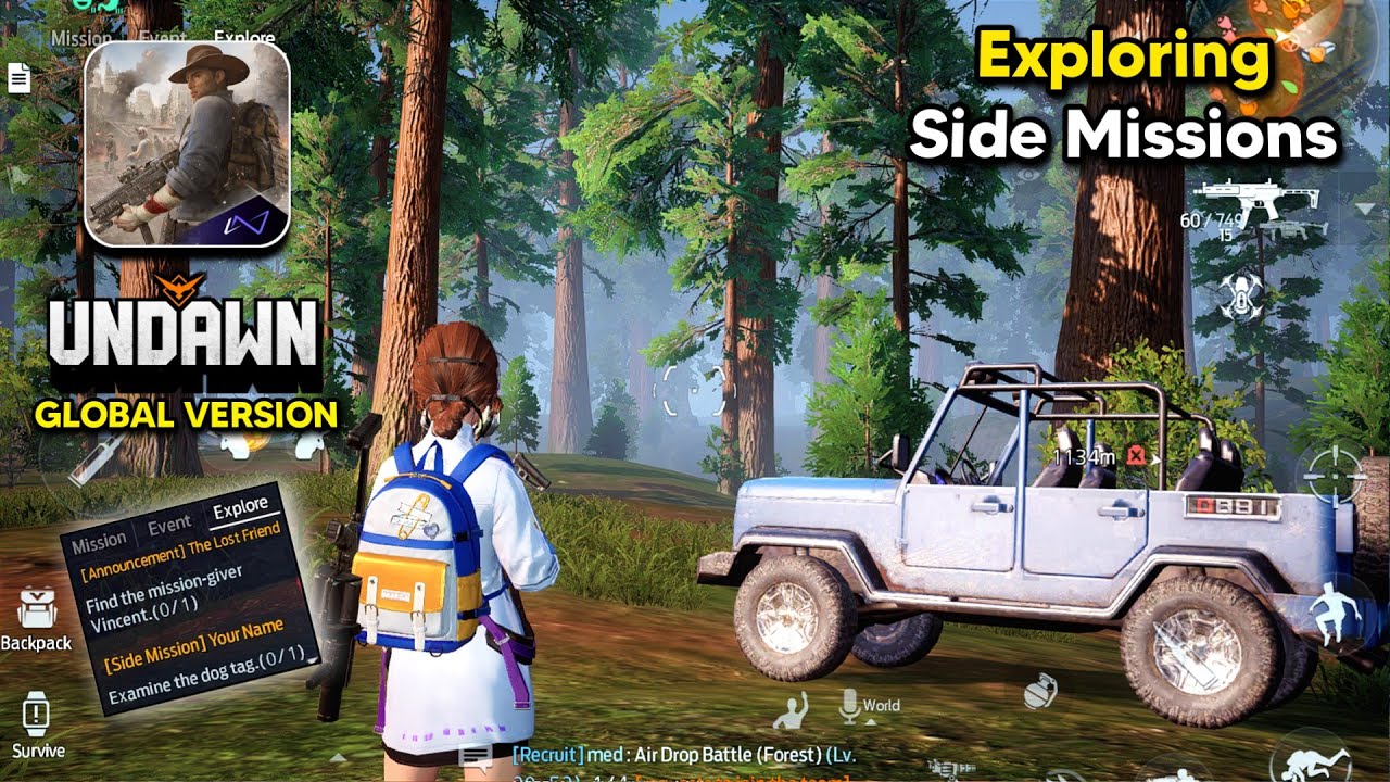 Undawn Mobile iOS gameplay (Explore: Side Missions) - YouTube