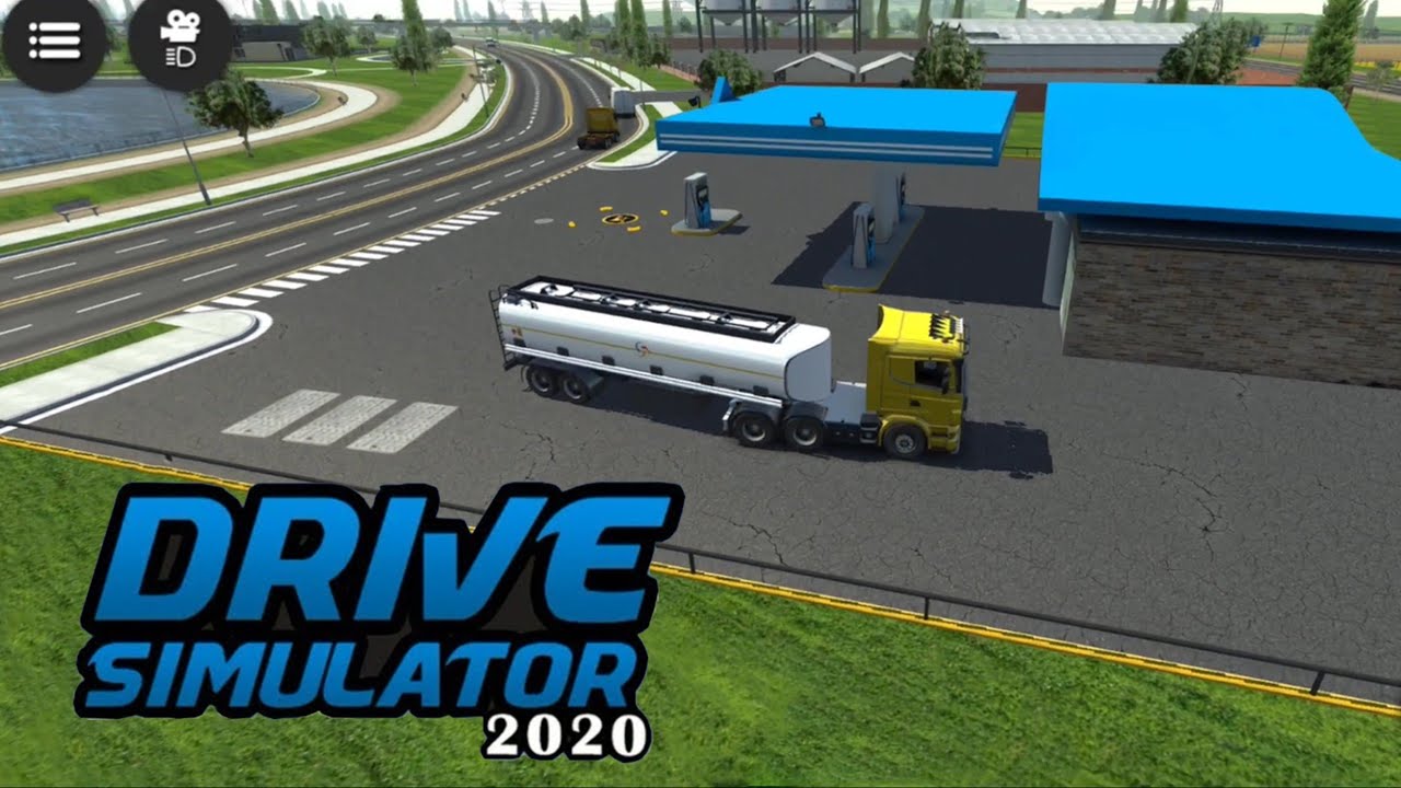 FUEL FILLING A TRUCK | DRIVE SIMULATOR - YouTube