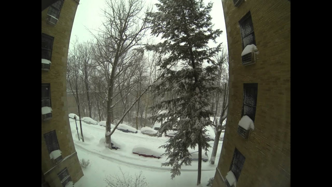 Snowzilla timelapse video 1080P - - YouTube
