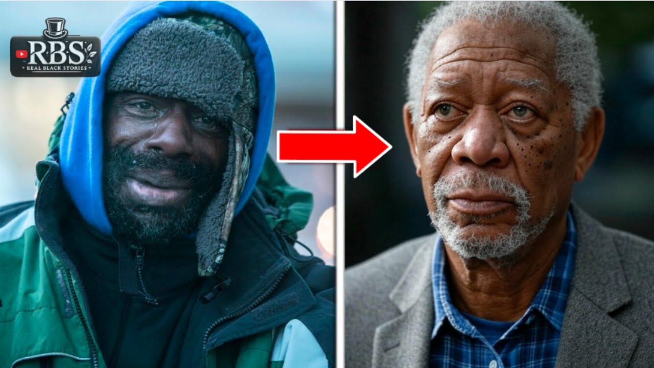 Homeless Man Asks Morgan Freeman 'Can You Give Me $1?'—His Response Is ...
