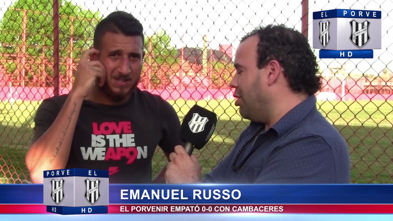 #PrimeraCenTyC Emanuel Russo brindó declaraciones luego del empate ante ...