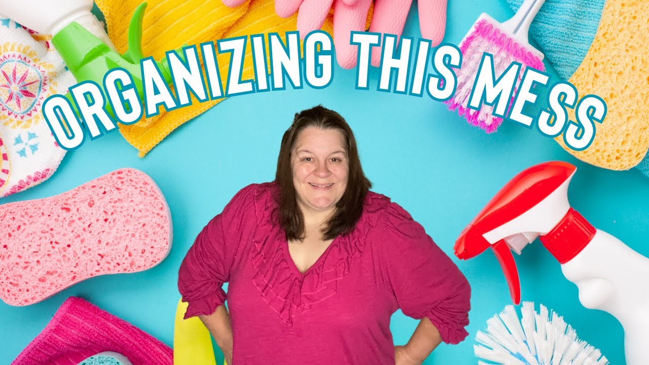 Organizing My Mess // Fast Clean with Me // Cleaning up this junk - YouTube