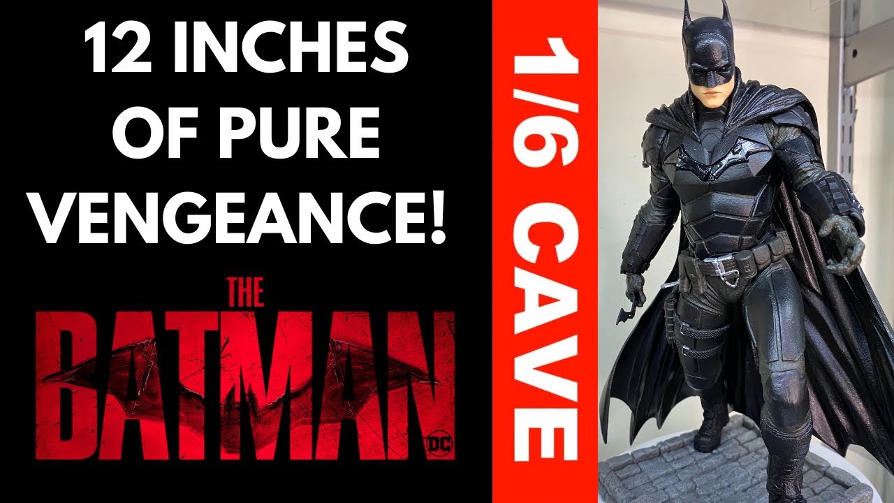 THE BATMAN 12” INCH FIGURE STATUE MCFARLANE TOYS REVIEW 1/6 SCALE - YouTube