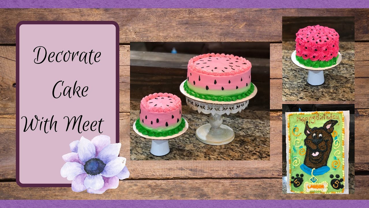 Watermelon Cake | Scooby Doo Cake Time-Lapse - YouTube