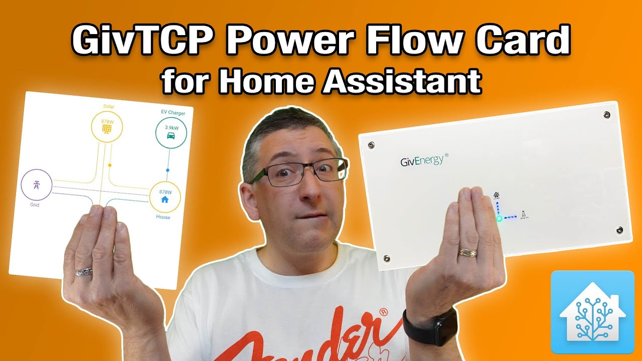 GivTCP Power Flow Card for Home Assistant and GivEnergy Inverters - YouTube
