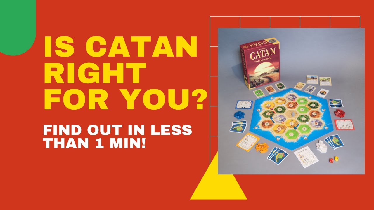 Is Catan the right game for you? Find out in less than 1 minute! - YouTube