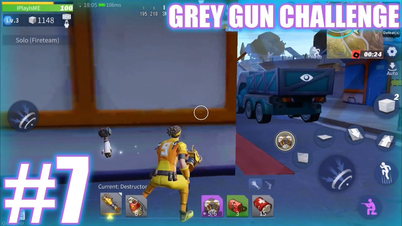 GREY GUN CHALLENGE | Creative Destruction Gameplay #7 HD - YouTube