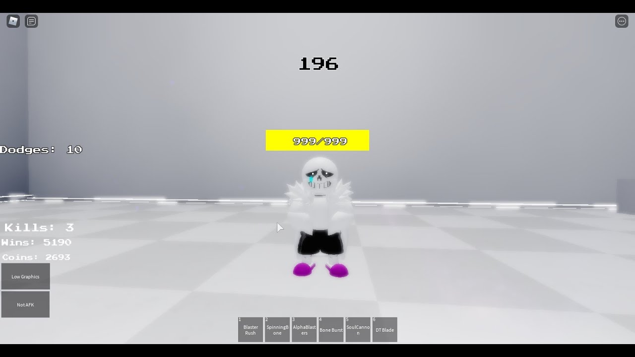 Alpha Sans Roblox Undertale: Judgement Day - YouTube