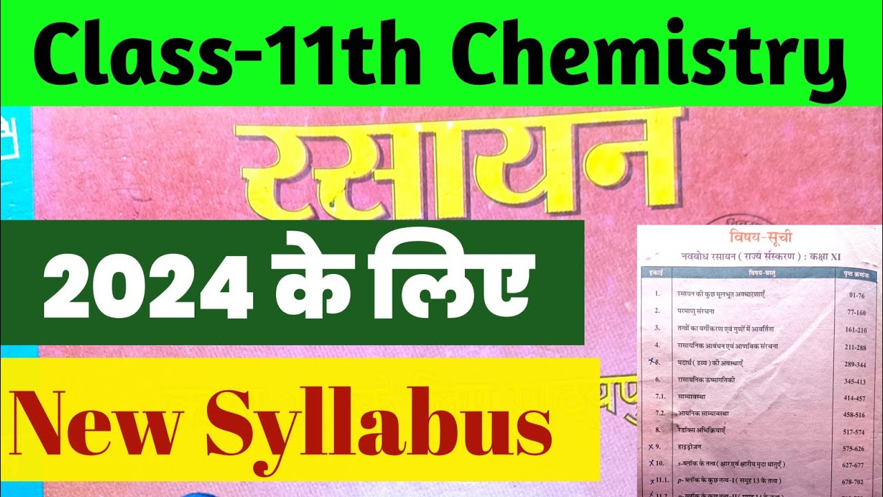 Class 11th Chemistry New Syllabus 2024 11th Chemistry Syllabus 2024 class-11th-chemistry-new-syllabus-2024-11th-chemistry-syllabus-2024
