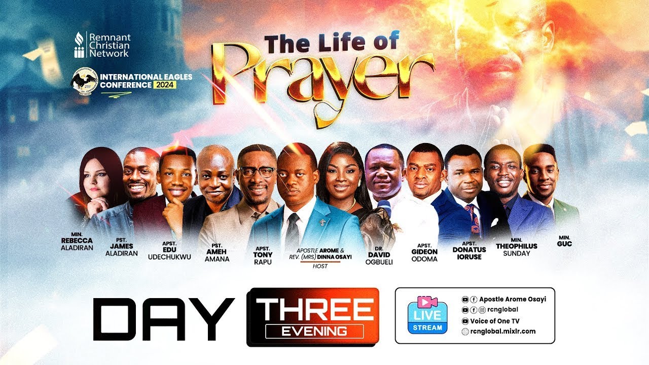 DAY 3 EVENING || PROPHET JESSE JANGFA || IEC 2024 || 22ND MAY 2024 ...