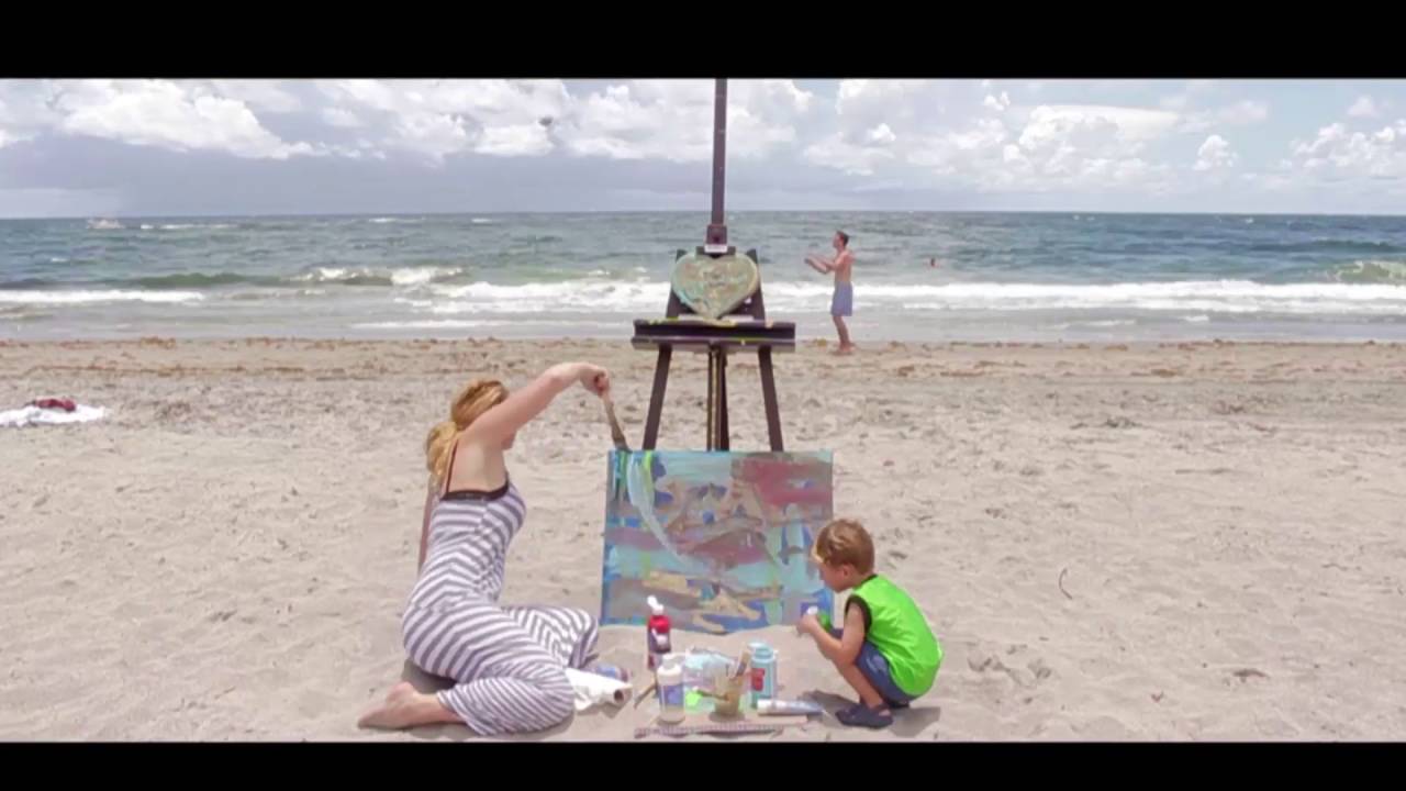 Live Painting by Sima Fisher - YouTube
